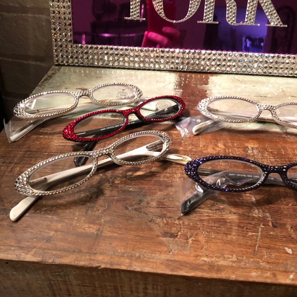 Jimmy Crystal | Accessories | Jimmy Crystal Swarvoski Crystal Readers ...